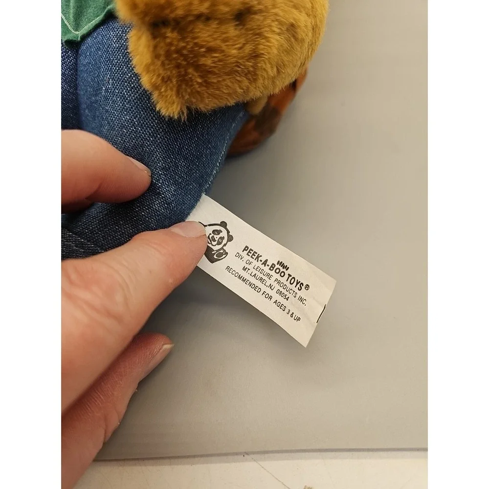 peek a boo | Toys | Farmer Cotton Tail Bunny Rabbit Easter Doll Peek A ...